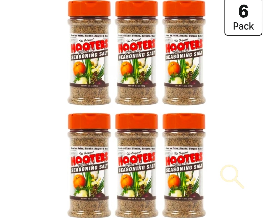 The Original Hooters Seasoning Salt - Garlic & Onion Flavored Blend for ...
